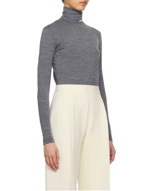 JIL SANDER High-neck Long-sleeve T-shirt
