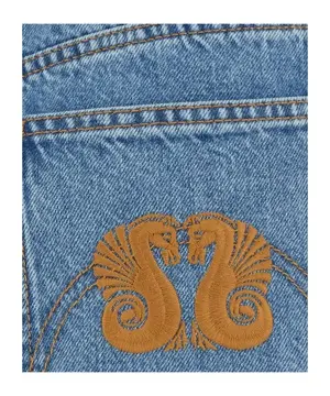 BLAZÉ MILANO Wide-leg Jeans - Blue