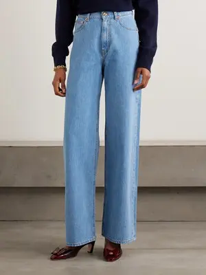 BLAZÉ MILANO Wide-leg Jeans - Blue