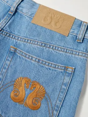 BLAZÉ MILANO Wide-leg Jeans - Blue