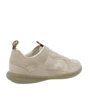 Burberry Matrix Lace-up Sneakers - Nude