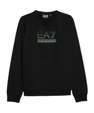 EA7 Long-sleeved Crewneck Sweatshirt