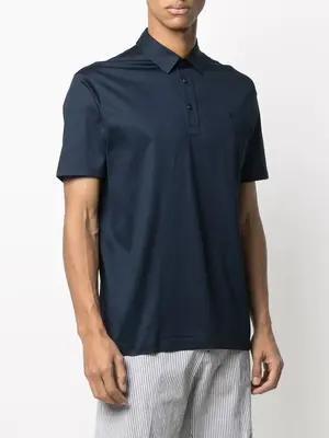 PAUL  SHARK Logo-patch Short-sleeved Polo Shirt