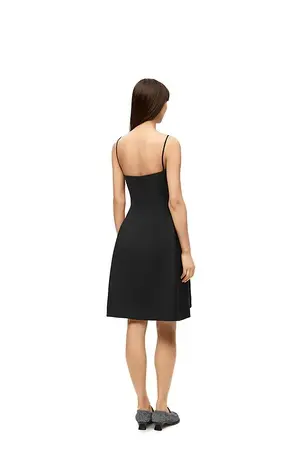Loewe Thin Strapped Flare Silhouette Dress