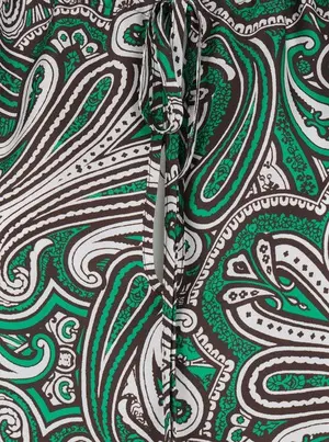 P.a.r.o.s.h Paisley Print Silk Top