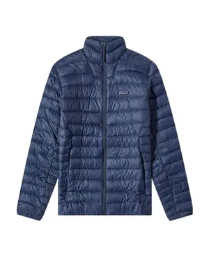 Patagonia Quilted Zip-front Down Jacket