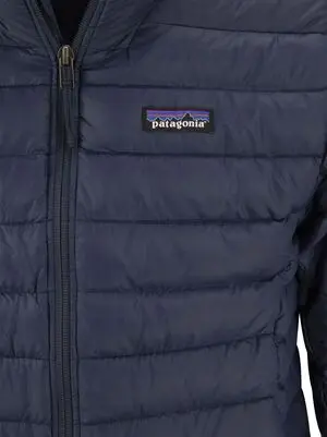Patagonia Quilted Zip-front Down Jacket - Blue
