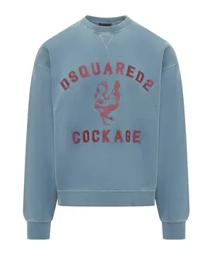 Dsquared2 Crewneck Sweatshirt With Logo Detail