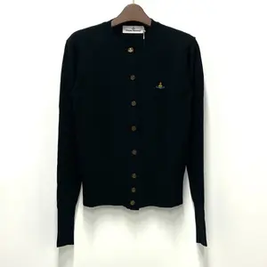 VIVIENNE WESTWOOD Orb Embroidered Buttoned Cardigan