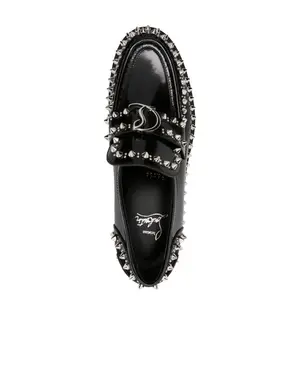 CHRISTIAN LOUBOUTIN Riveted Love Loafers