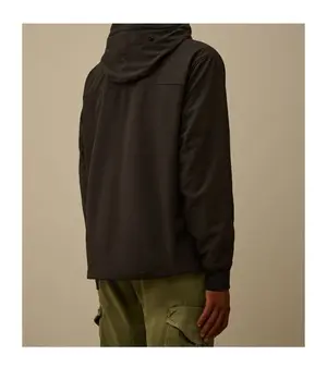 C.P. COMPANY Shell-r Goggle Hooded Jacket - Black