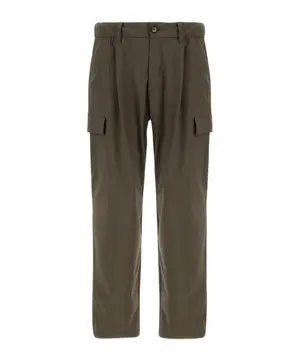 Herno Cargo Pants With Utility Pockets - Brown