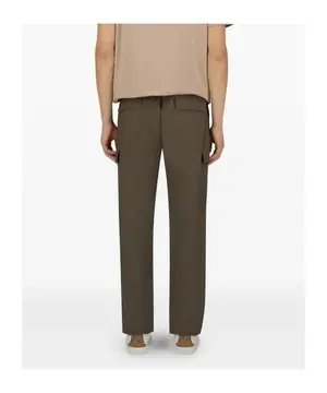 Herno Cargo Pants With Utility Pockets - Brown