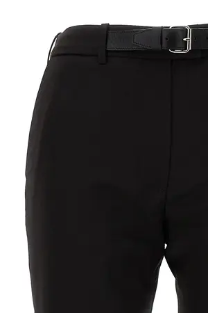 16Arlington Slim-cut Belted Trousers
