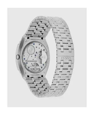 Gucci 25h Automatic Watch With Diamond Bezel