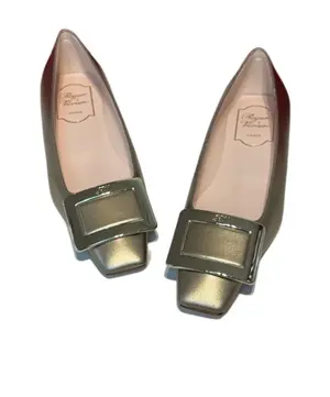 ROGER VIVIER Belle Vivier Square-toe Pumps