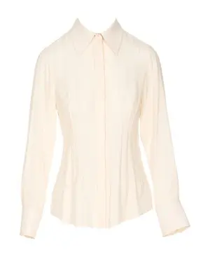 Chloé Stitching Detailed Long-sleeved Shirt - No