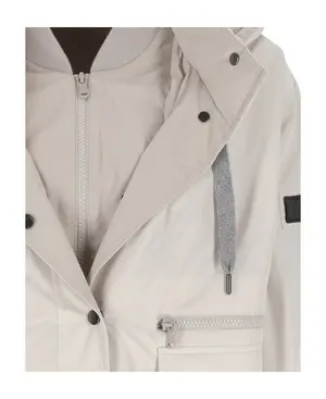 Brunello Cucinelli Zip-fastening Hooded Jacket