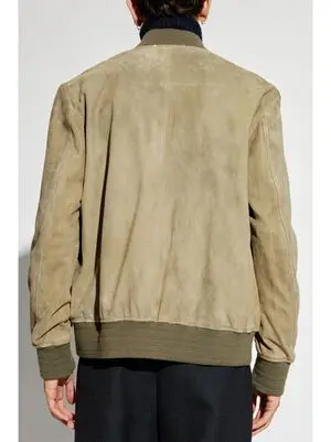 Paul Smith Zip-up Bomber Jacket - Nude