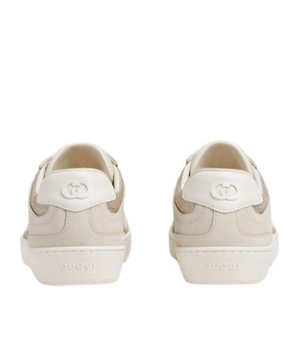 Gucci Interlocking G Low-top Trainers - Light Beige