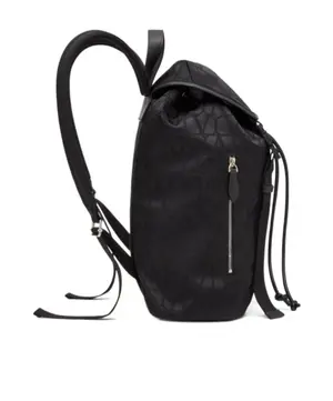 Valentino Garavani Iconographe Buckled Drawstring Backpack