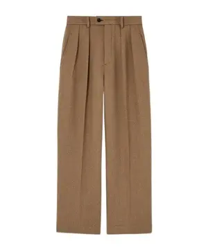 Loro Piana Rodger Pleated Wool Trousers - No