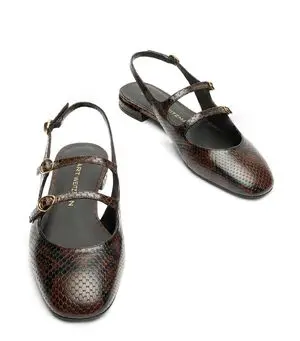 STUART WEITZMAN Benni Mj Slingback Flats