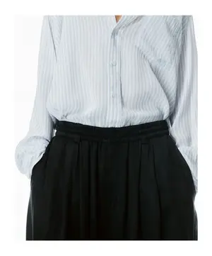 Alexander Wang Wide Leg Pleated Trousers