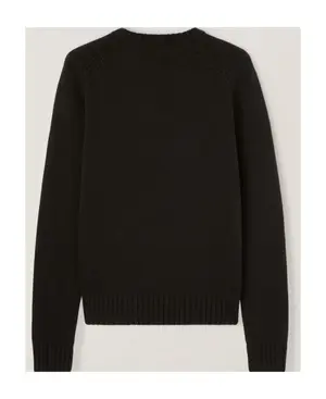 Loro Piana Crewneck Jumper With Rib Knitting