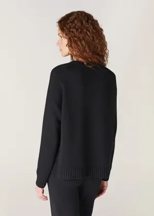 Loro Piana Crewneck Jumper With Rib Knitting