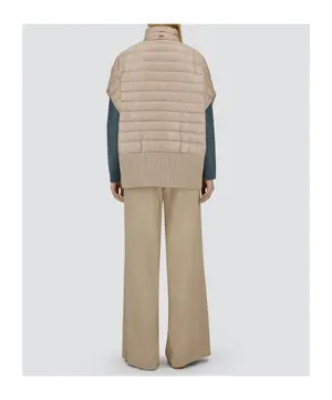 Herno Sleeveless Zip-front Vest With High Collar
