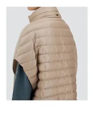 Herno Sleeveless Zip-front Vest With High Collar