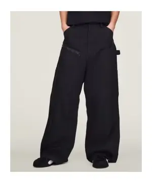 Y3 Cargo Pocket Zip Detail Trousers