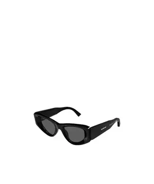Balenciaga Cat-eye Frame Sunglasses - Black