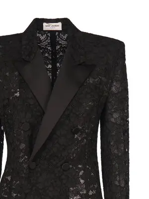 Saint Laurent Double-breasted Tuxedo Jacket