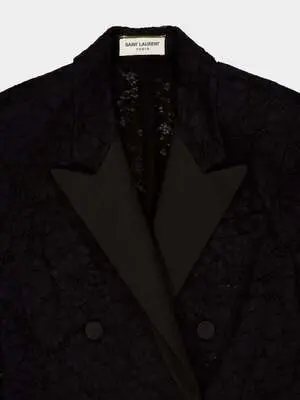 Saint Laurent Double-breasted Tuxedo Jacket