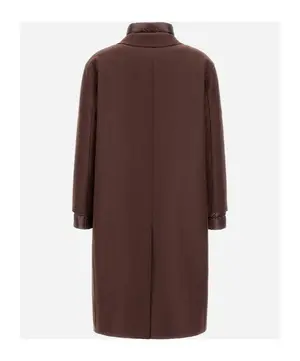 Herno Double Layered Coat - Red