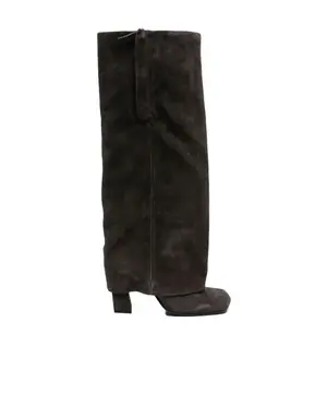 Ash Square-toed Boots