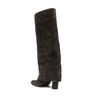 Ash Square-toed Boots