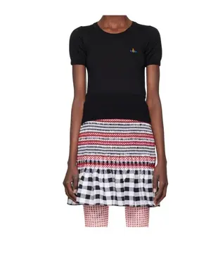 VIVIENNE WESTWOOD Embroidered Orb Logo Sweater - Black