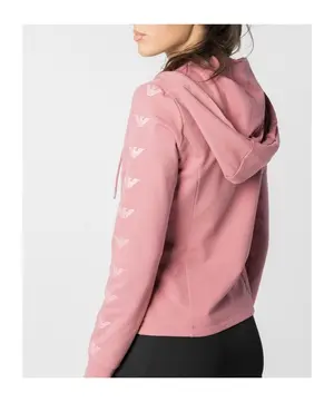 EA7 Logo Hooded Casual Jacket