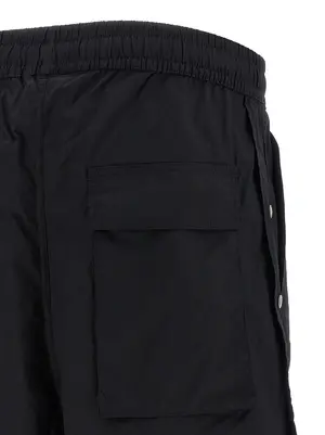 THOM KROM 33 Snap Detail Shorts