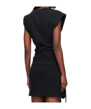 Isabel Marant Étoile Maisan Cap-sleeved Top - Black