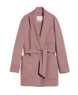 Max Mara Belted Long-sleeved Jacket - No