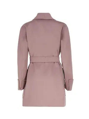 Max Mara Belted Long-sleeved Jacket - No