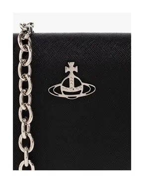 VIVIENNE WESTWOOD Half Moon Crossbody Saddle Bag
