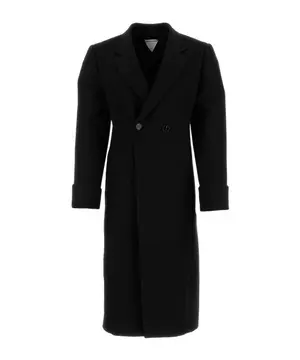 Bottega Veneta Structured Coat - Black