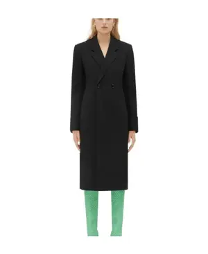 Bottega Veneta Structured Coat - Black