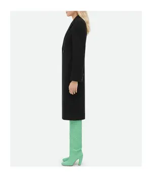 Bottega Veneta Structured Coat - Black