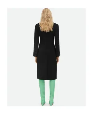 Bottega Veneta Structured Coat - Black